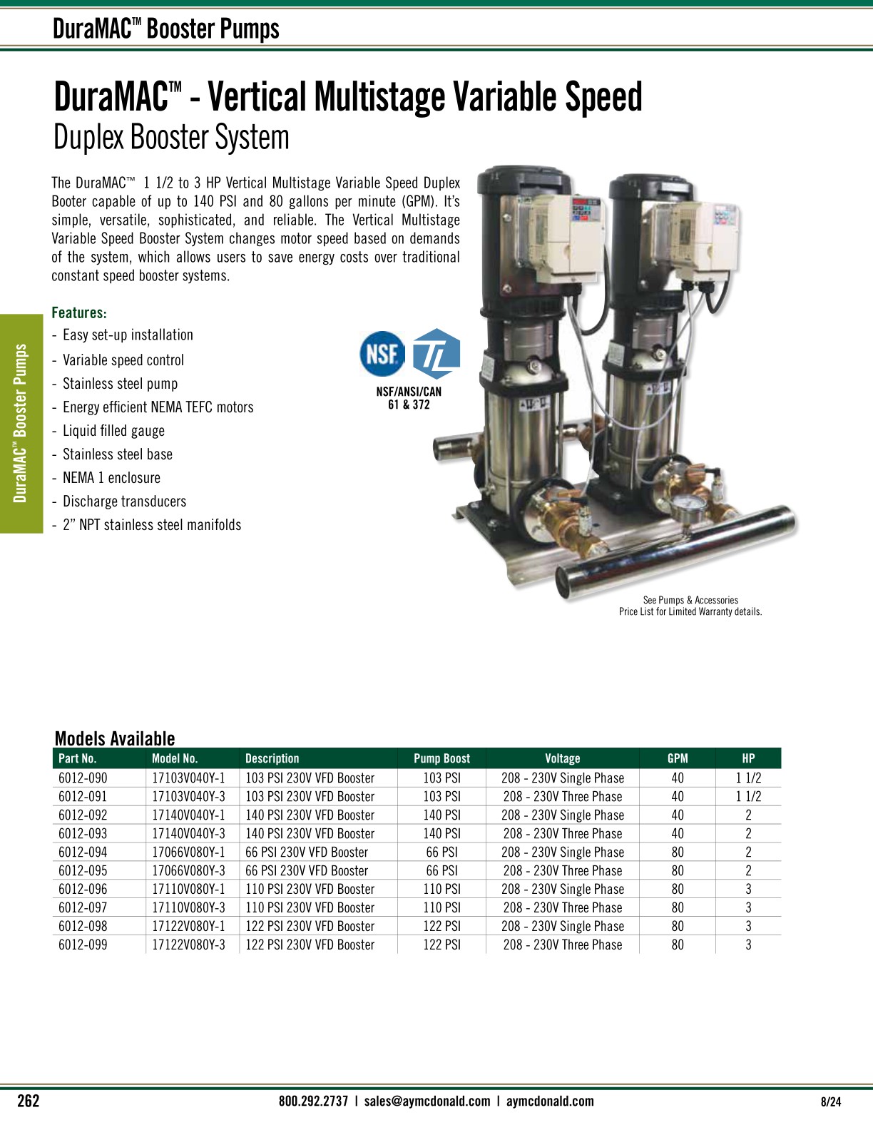 Pump Catalog
