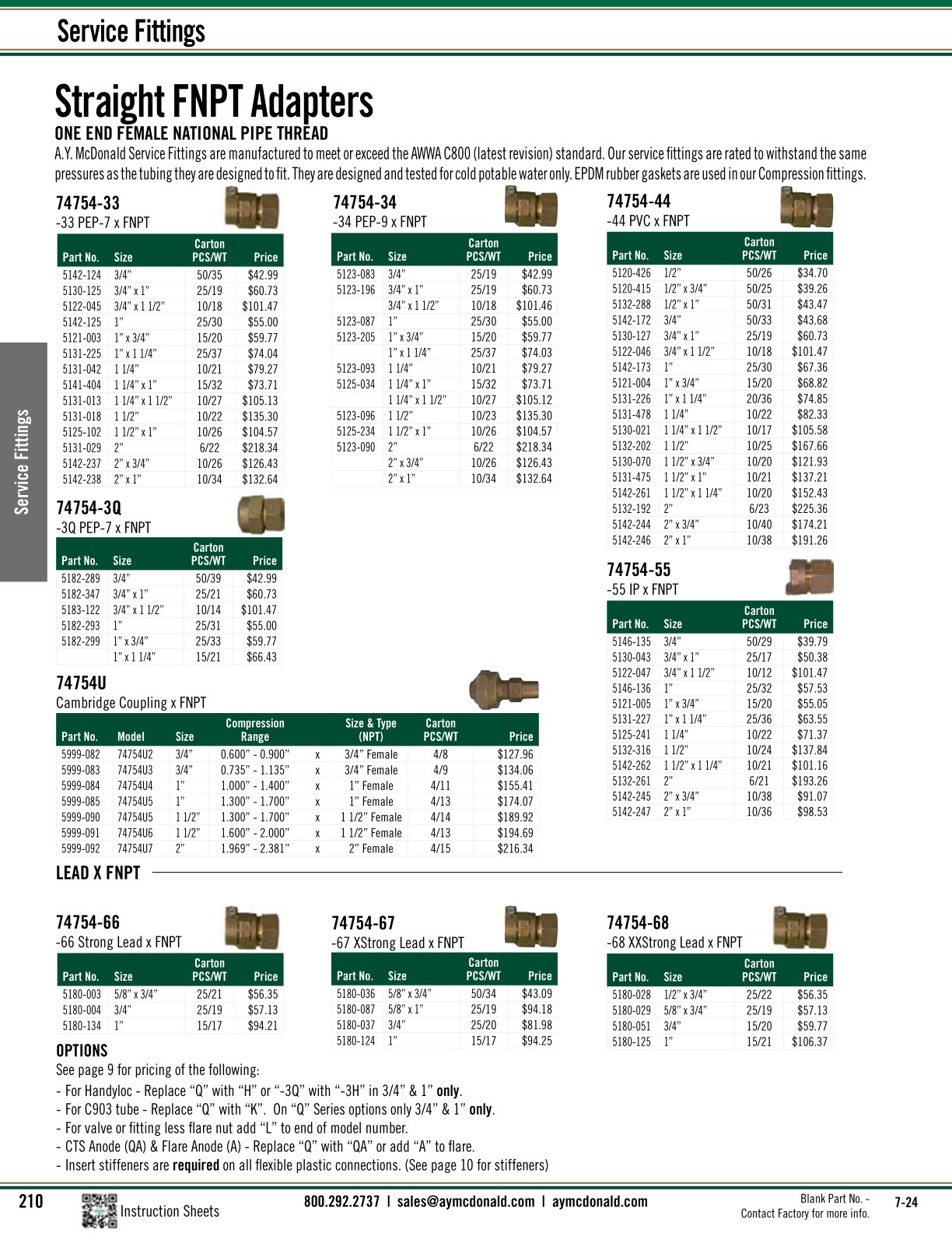 Water Works Catalog