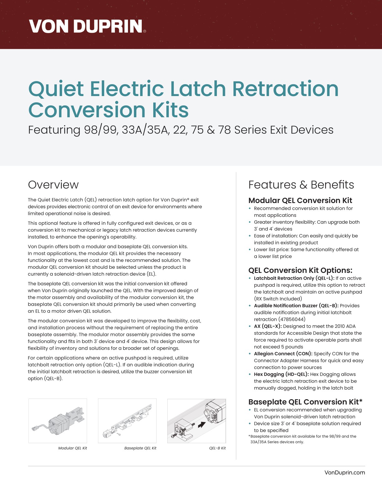 Allegion EAC Catalog