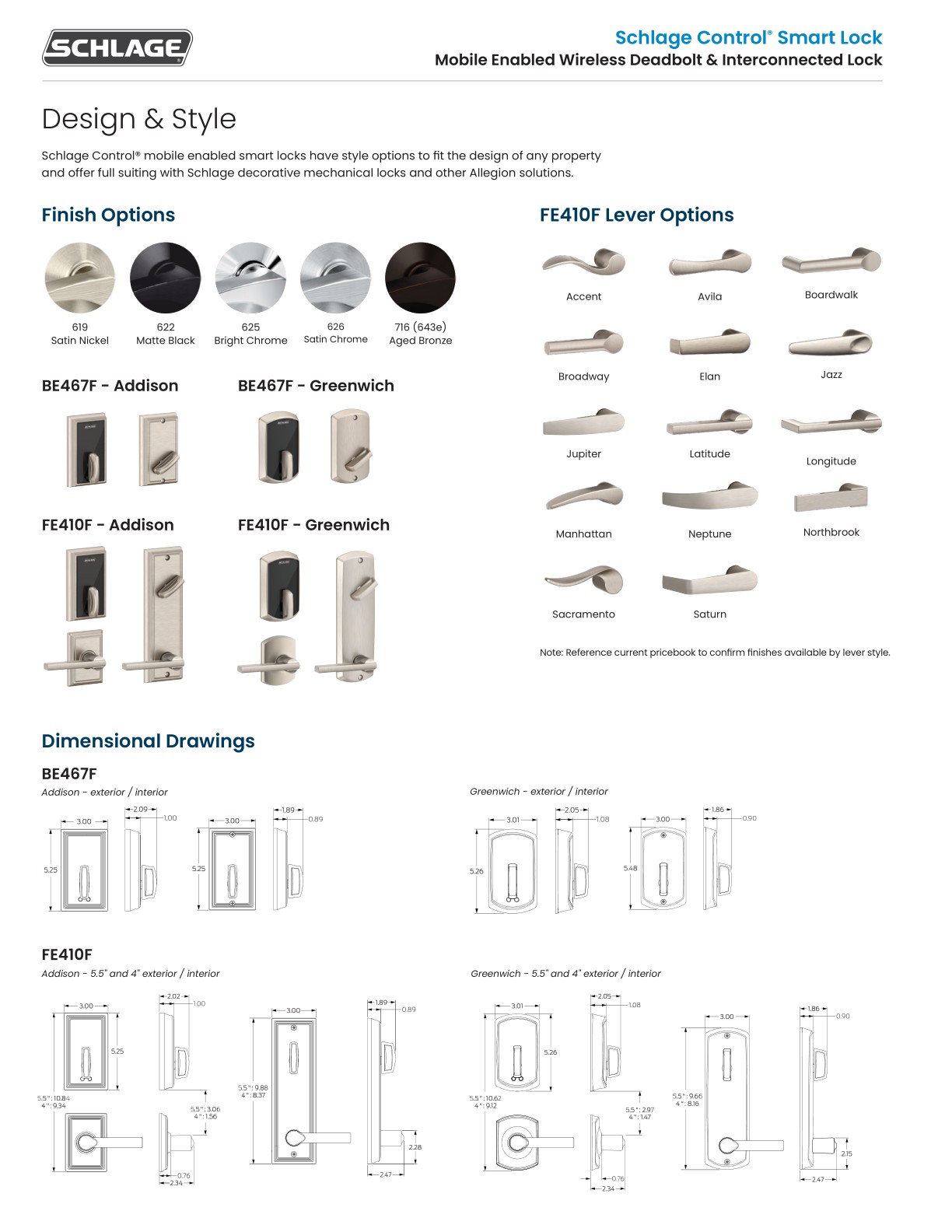 Allegion EAC Catalog
