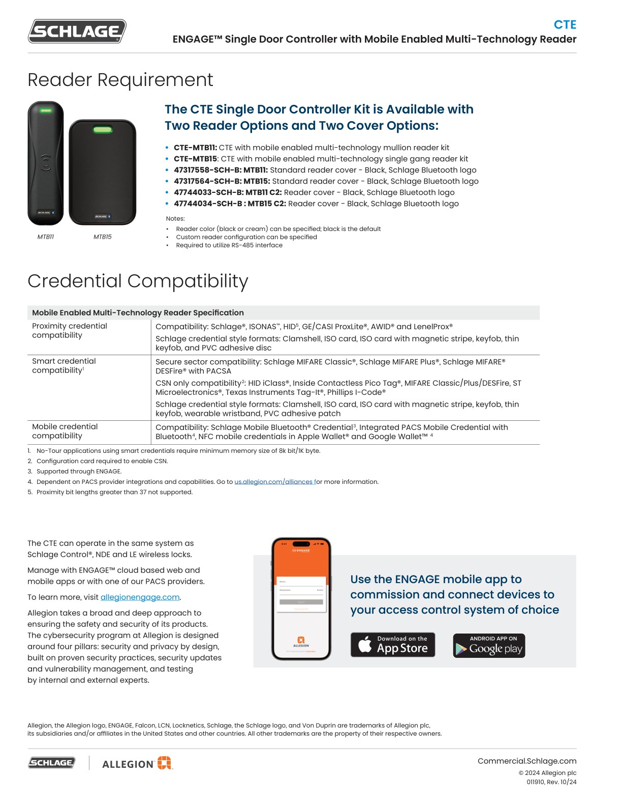 Allegion EAC Catalog