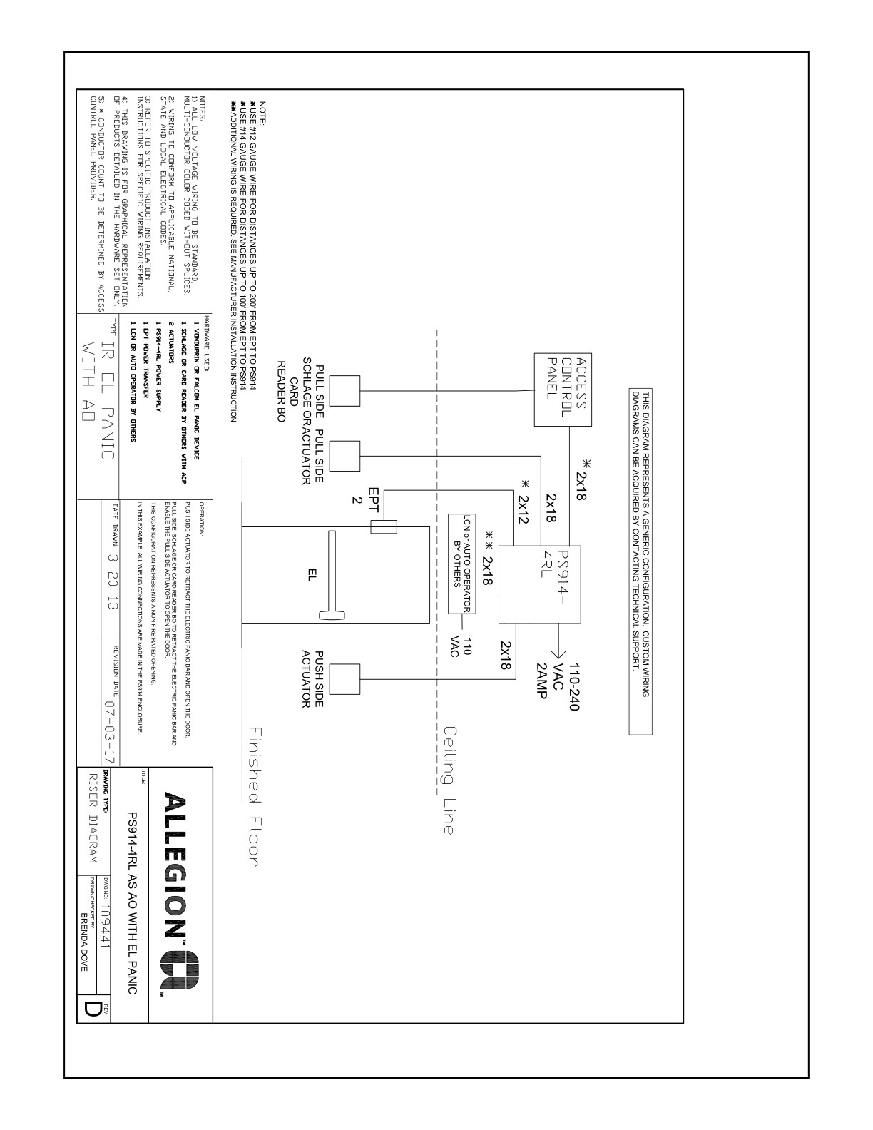 Allegion EAC Catalog