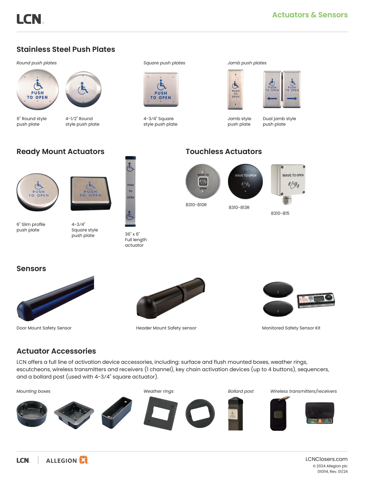 Allegion EAC Catalog