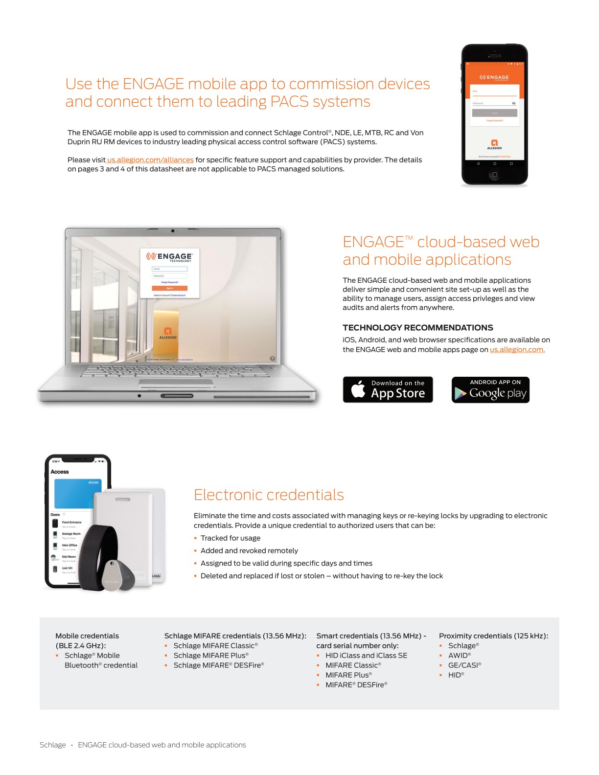 Allegion EAC Catalog