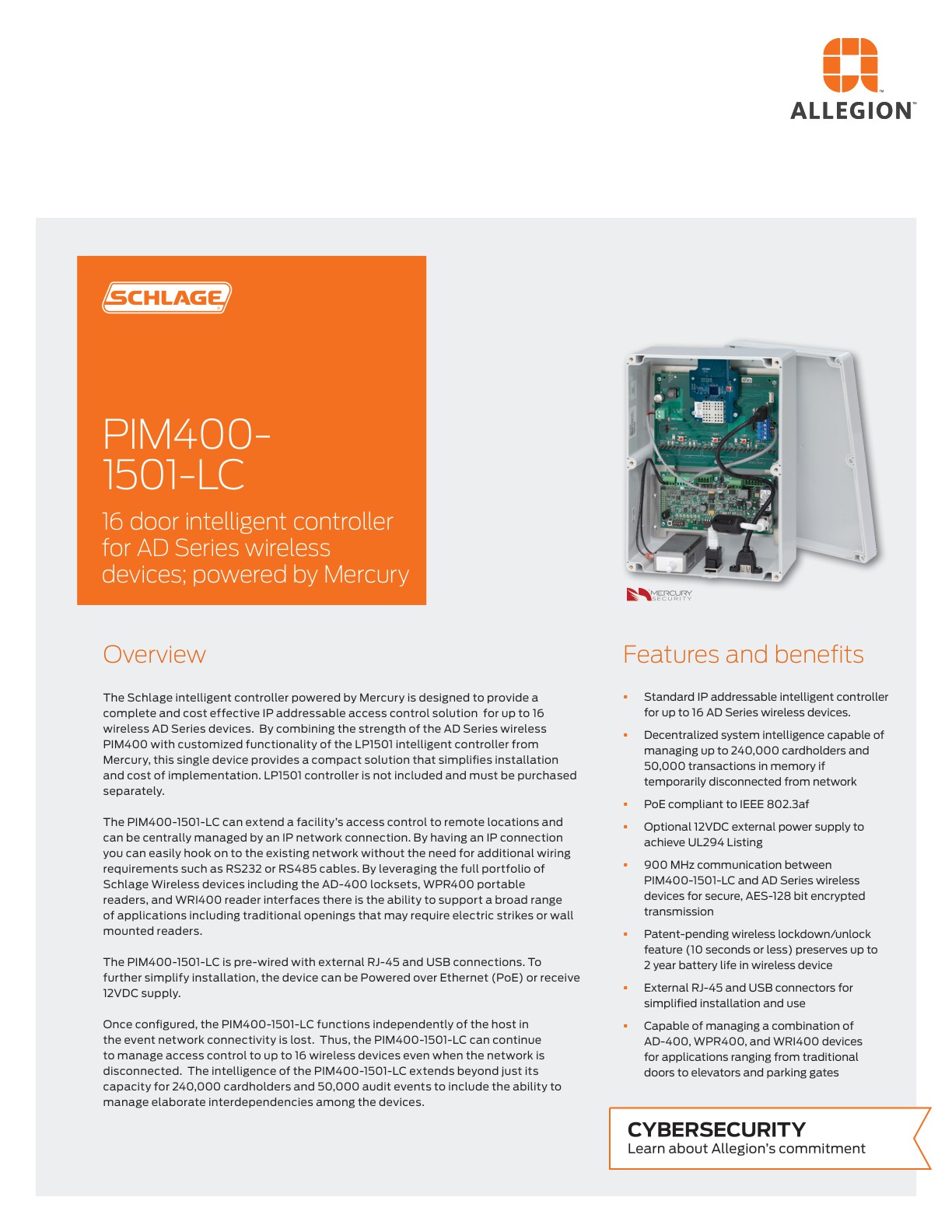 Allegion EAC Catalog