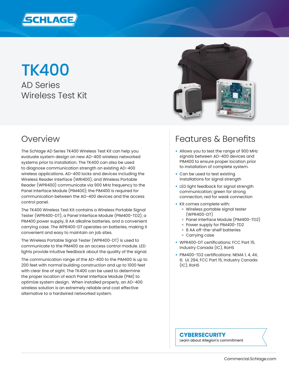 Allegion EAC Catalog