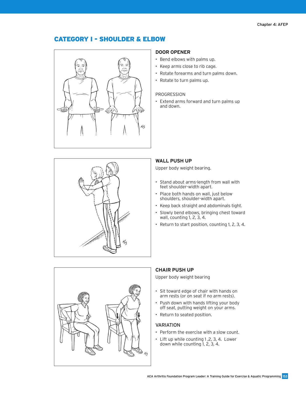 AEA Arthritis Foundation Program Leader: A Training Guide for Exercise ...