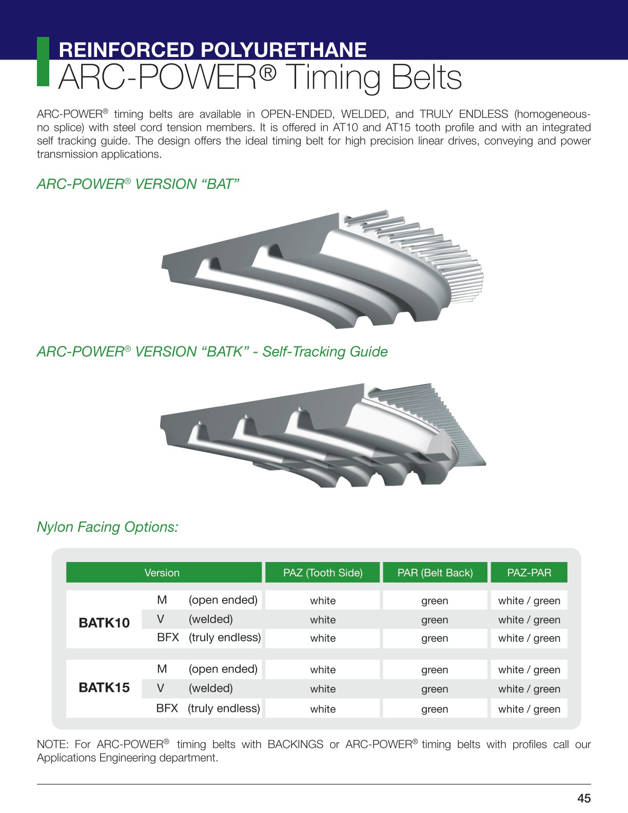 Specialty Timing Belts