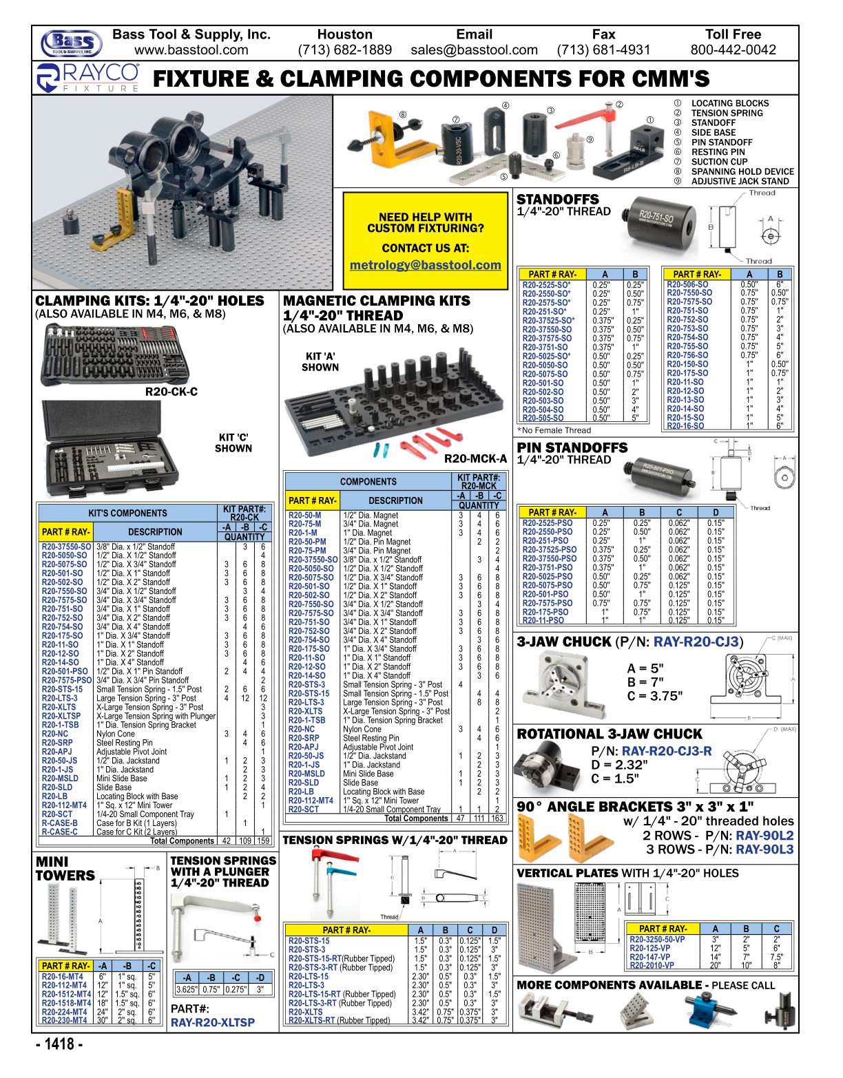 Bass Tool Catalog 2025