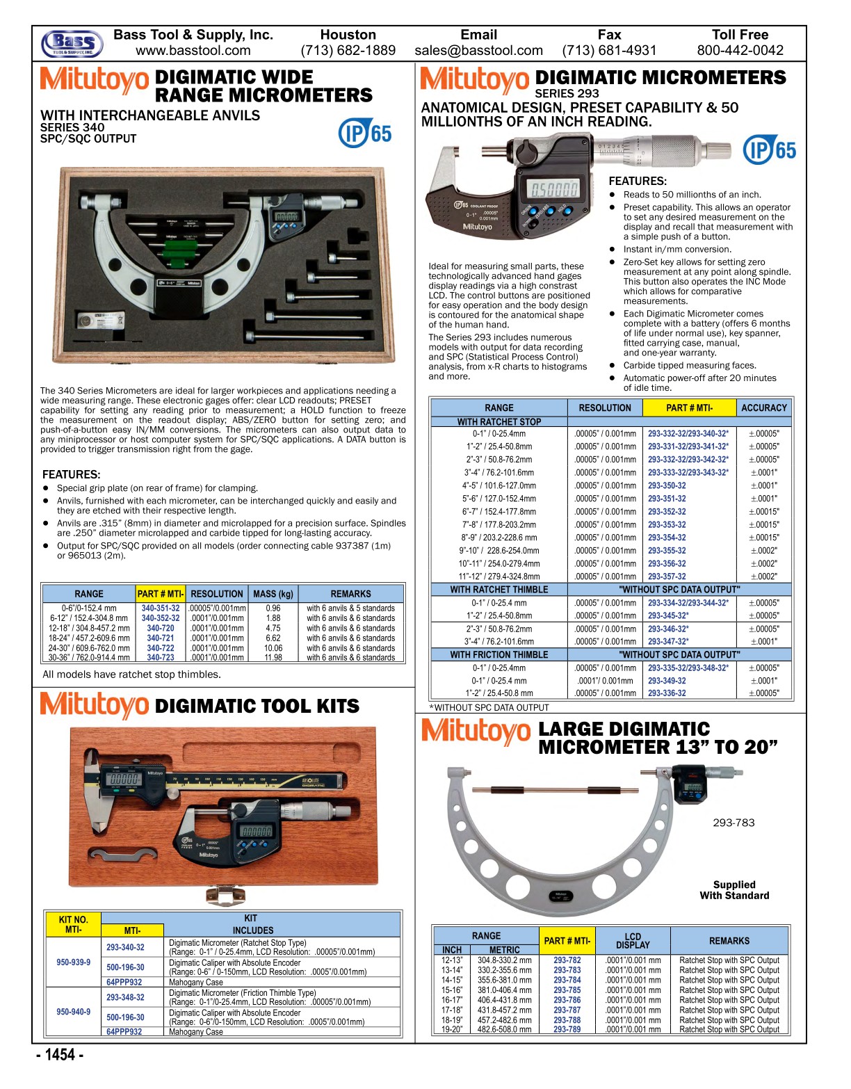 Bass Tool Catalog 2025