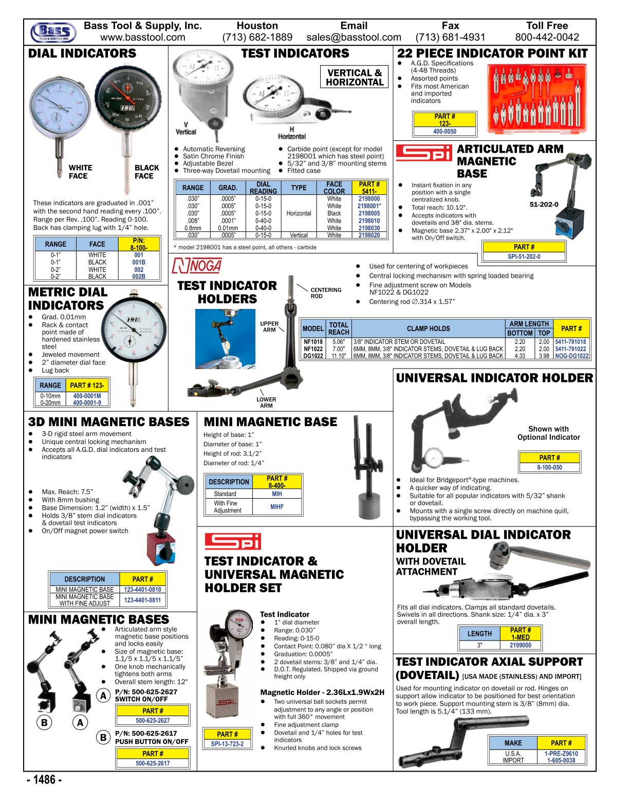 Bass Tool Catalog 2025