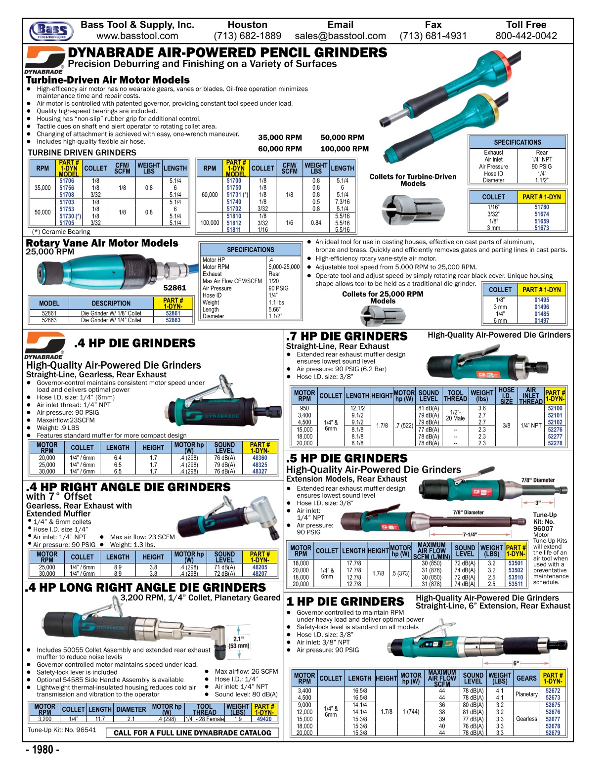 Bass Tool Catalog 2025