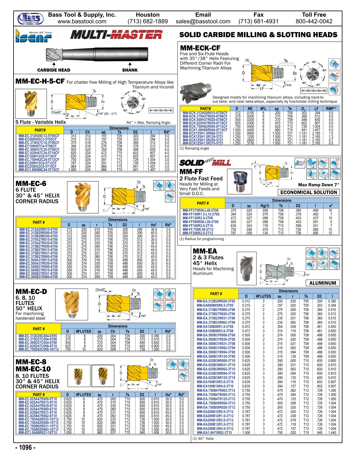 Bass Tool Catalog 2025