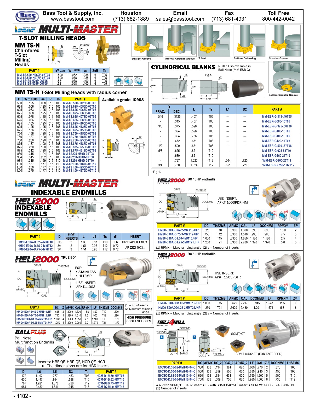 Bass Tool Catalog 2025