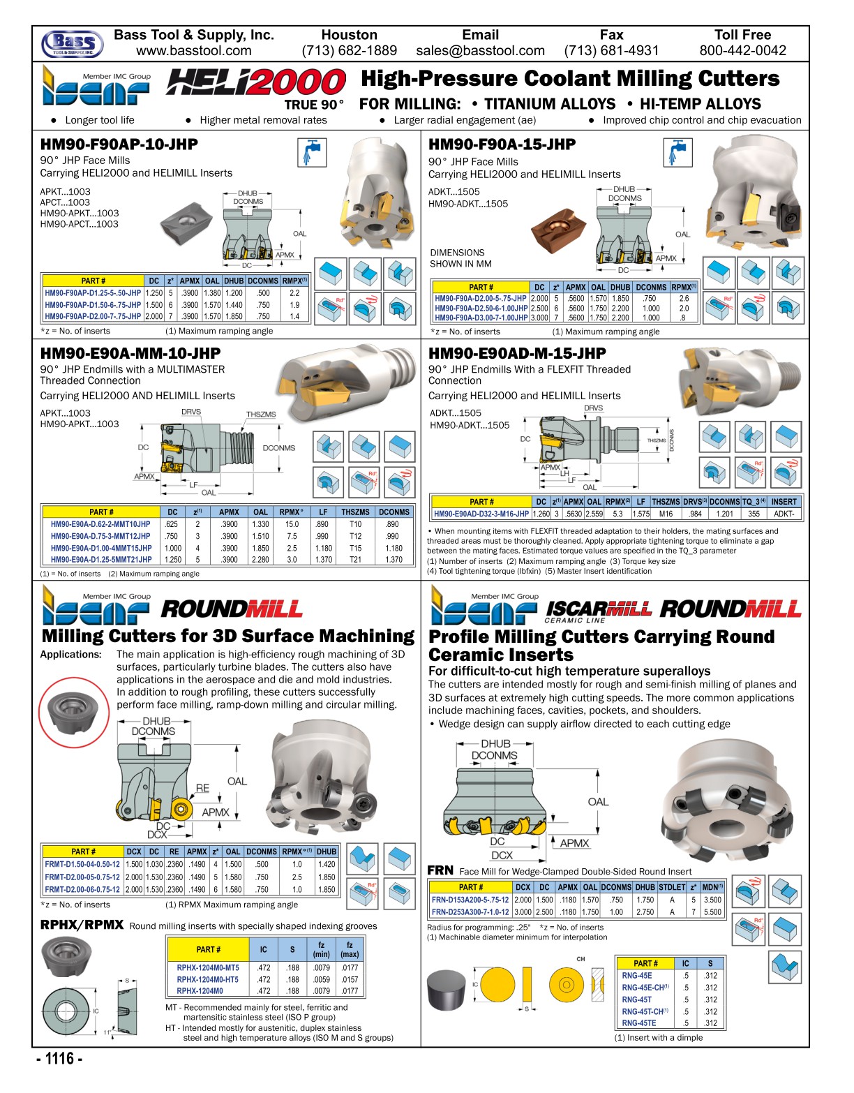 Bass Tool Catalog 2025