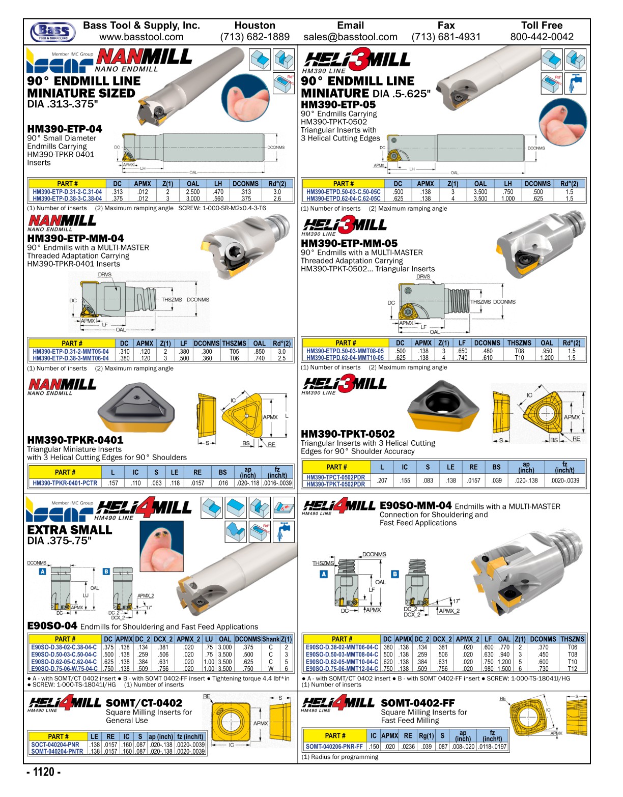 Bass Tool Catalog 2025