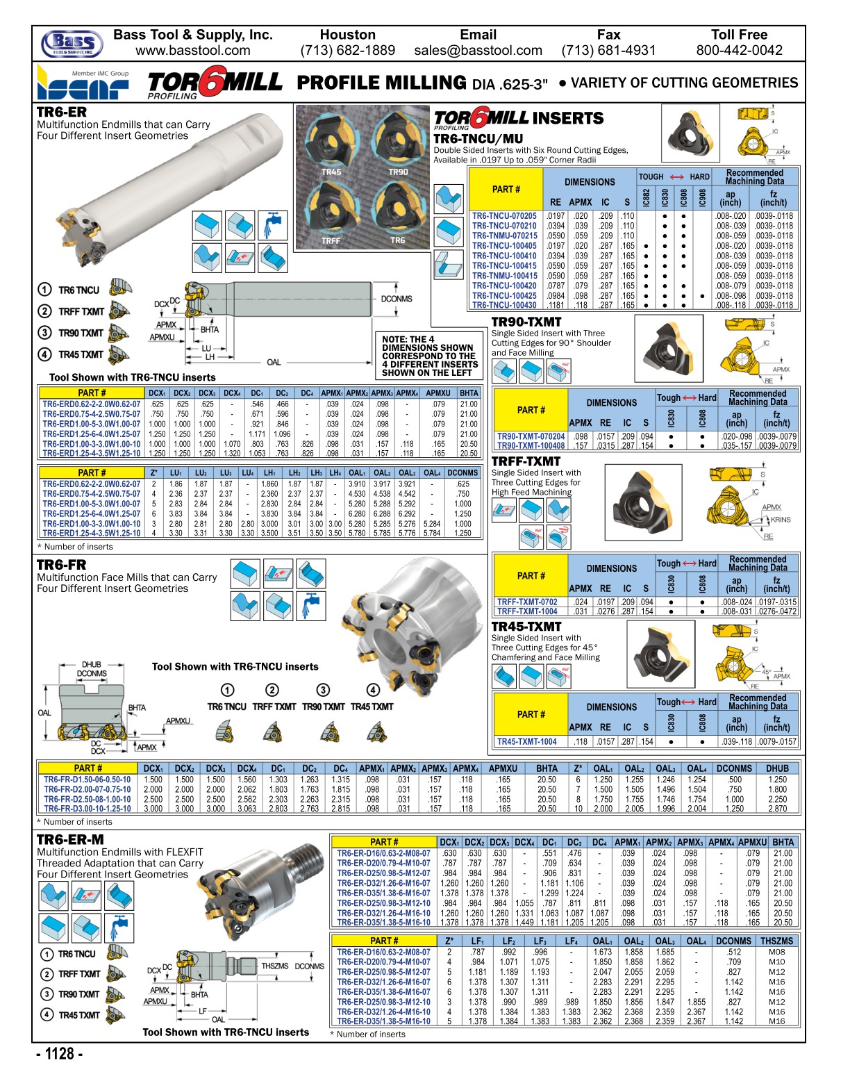 Bass Tool Catalog 2025
