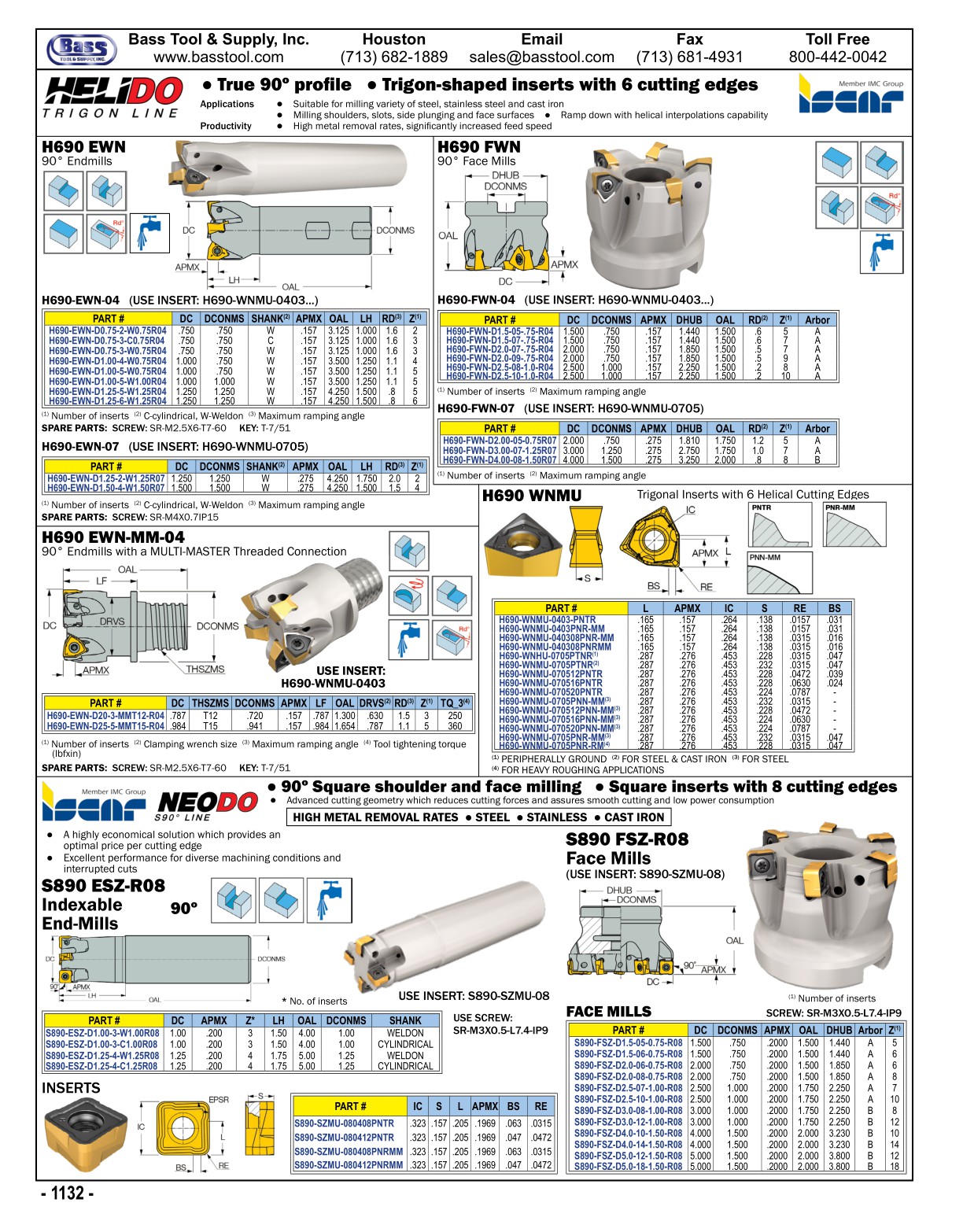 Bass Tool Catalog 2025