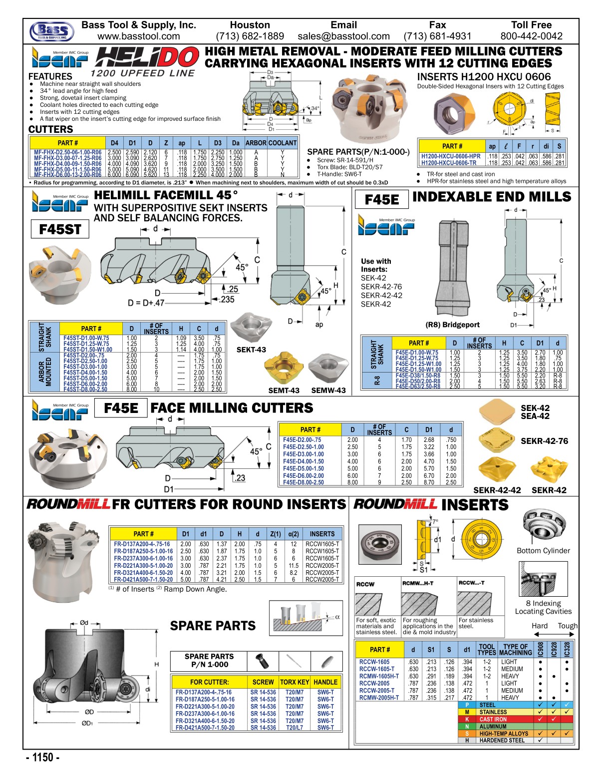 Bass Tool Catalog 2025
