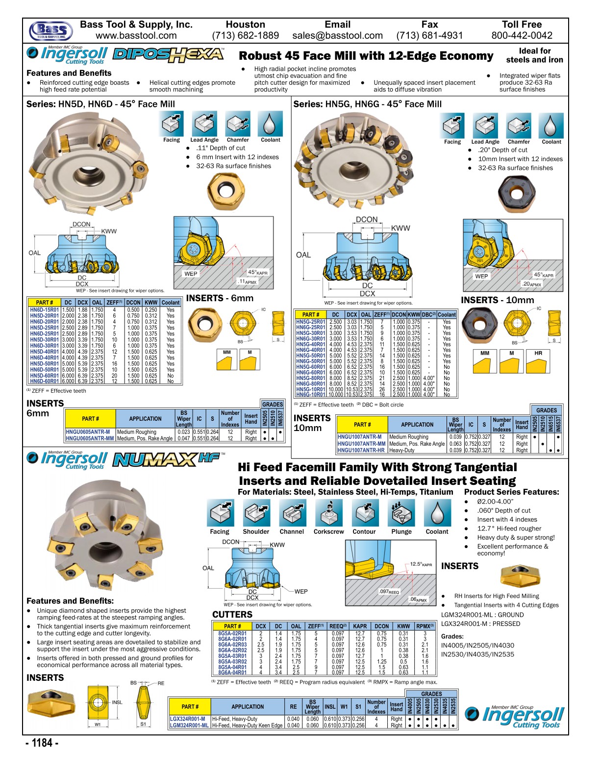Bass Tool Catalog 2025