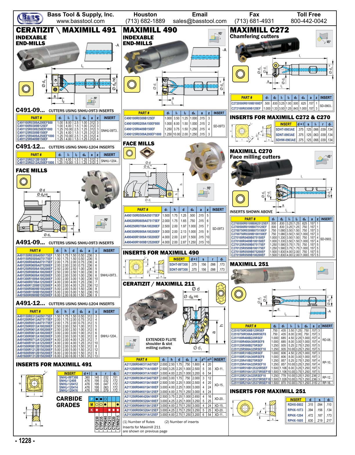 Bass Tool Catalog 2025