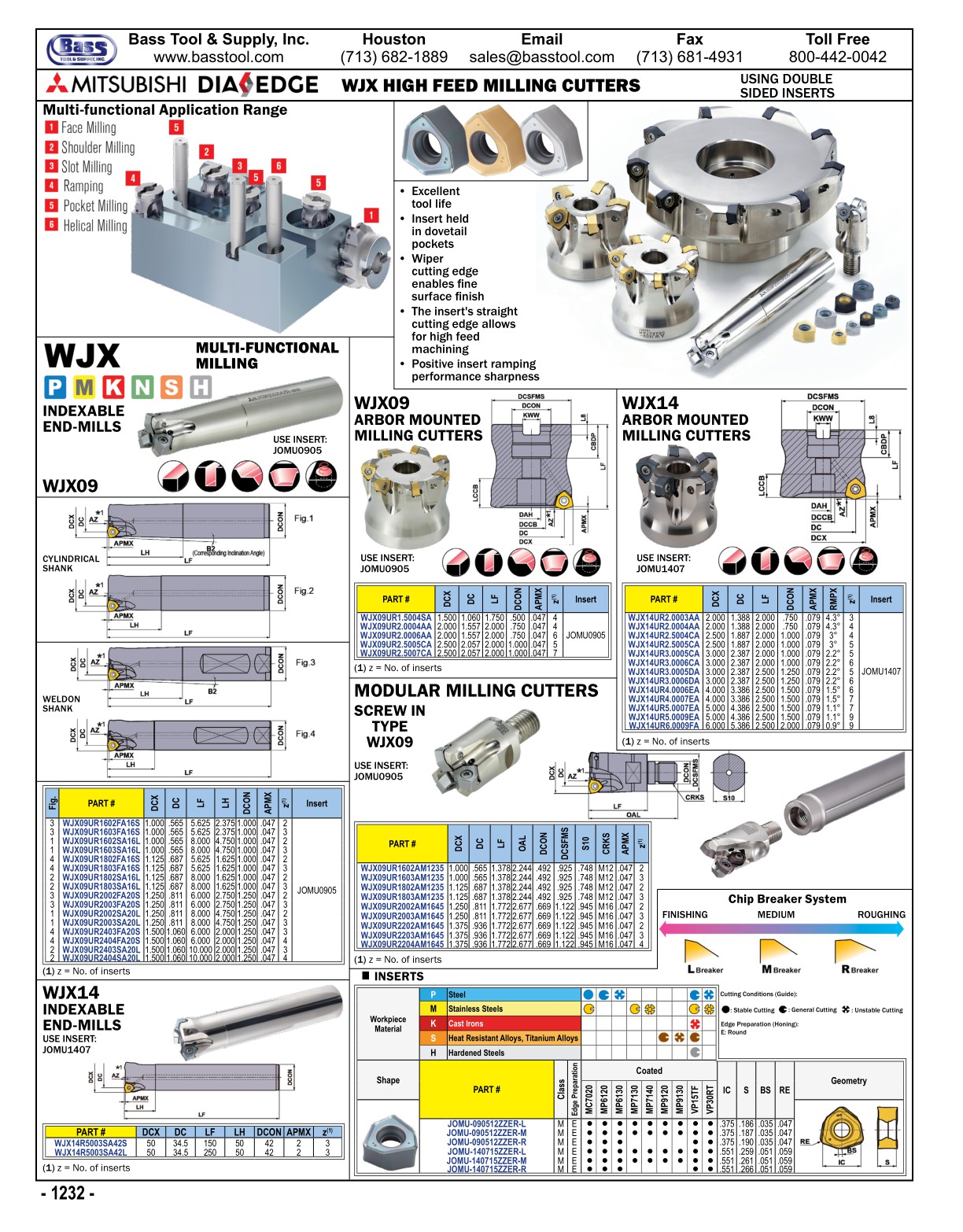 Bass Tool Catalog 2025