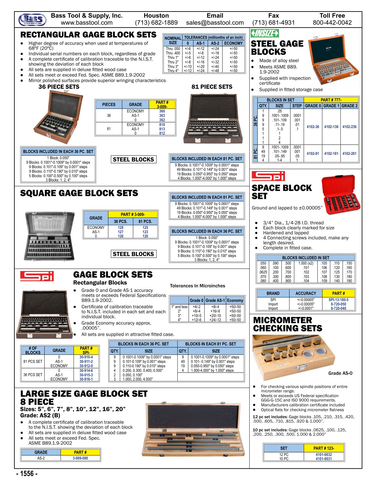 Bass Tool Catalog 2025