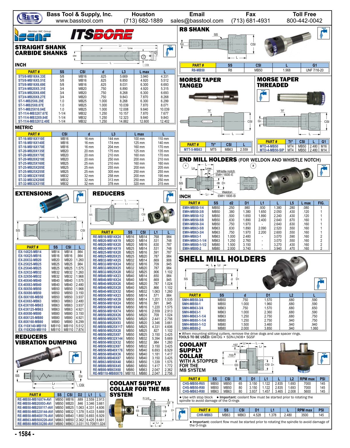 Bass Tool Catalog 2025