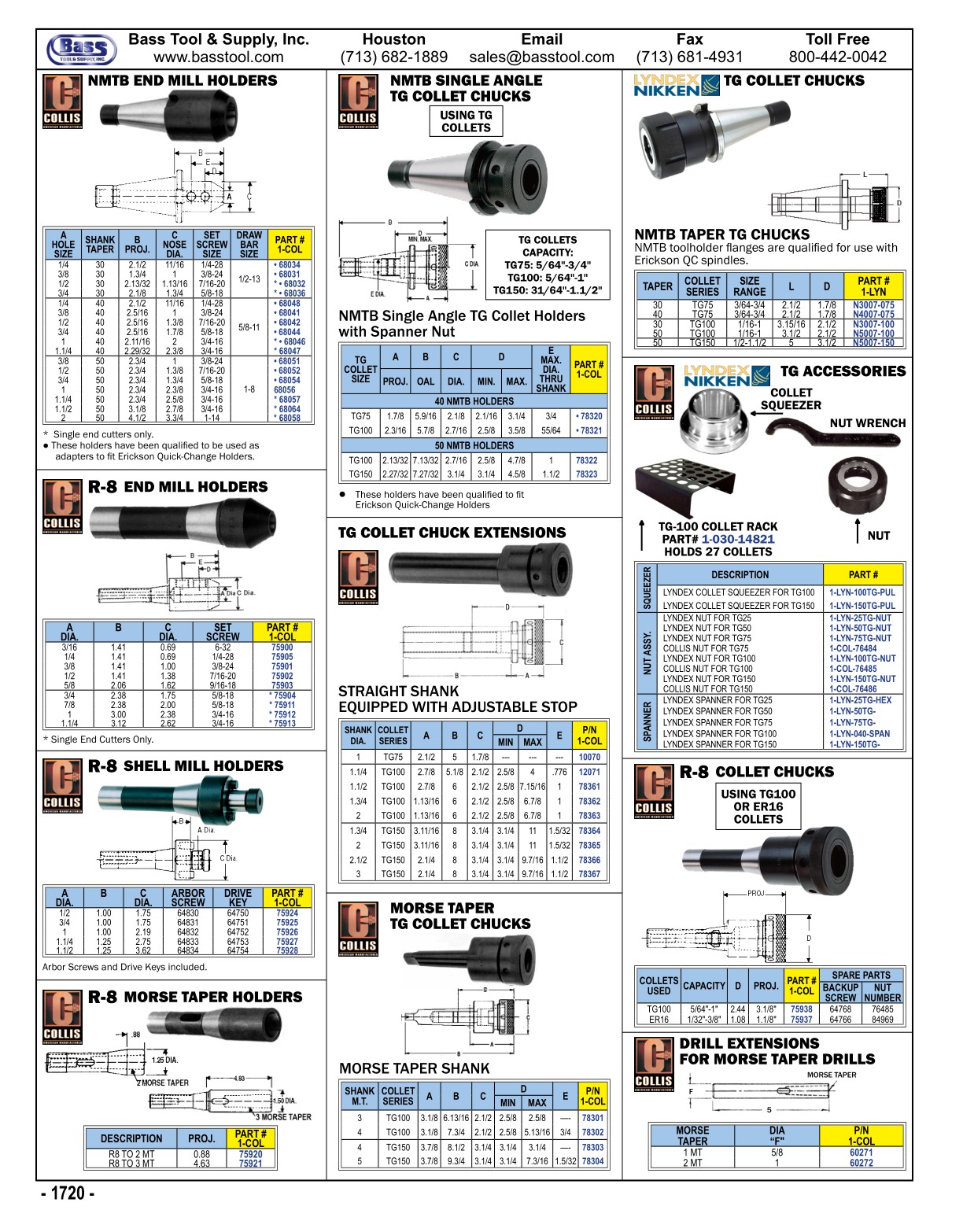 Bass Tool Catalog 2025