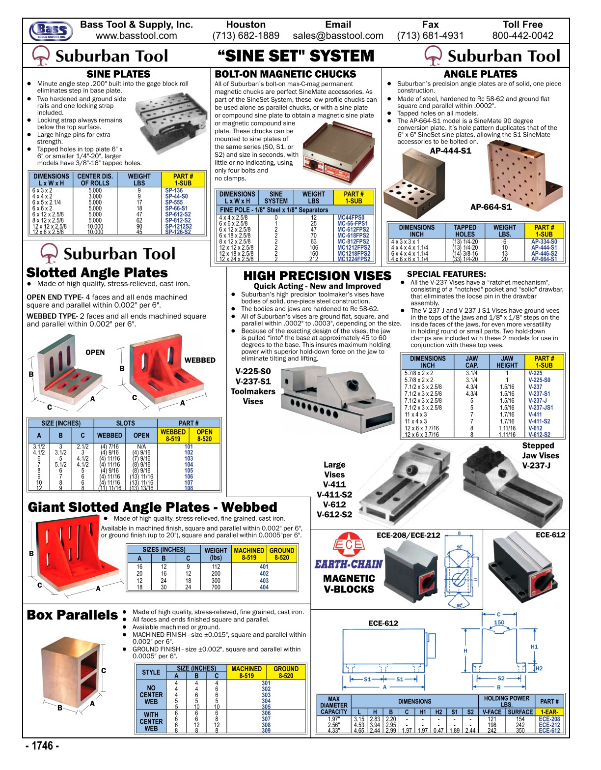 Bass Tool Catalog 2025