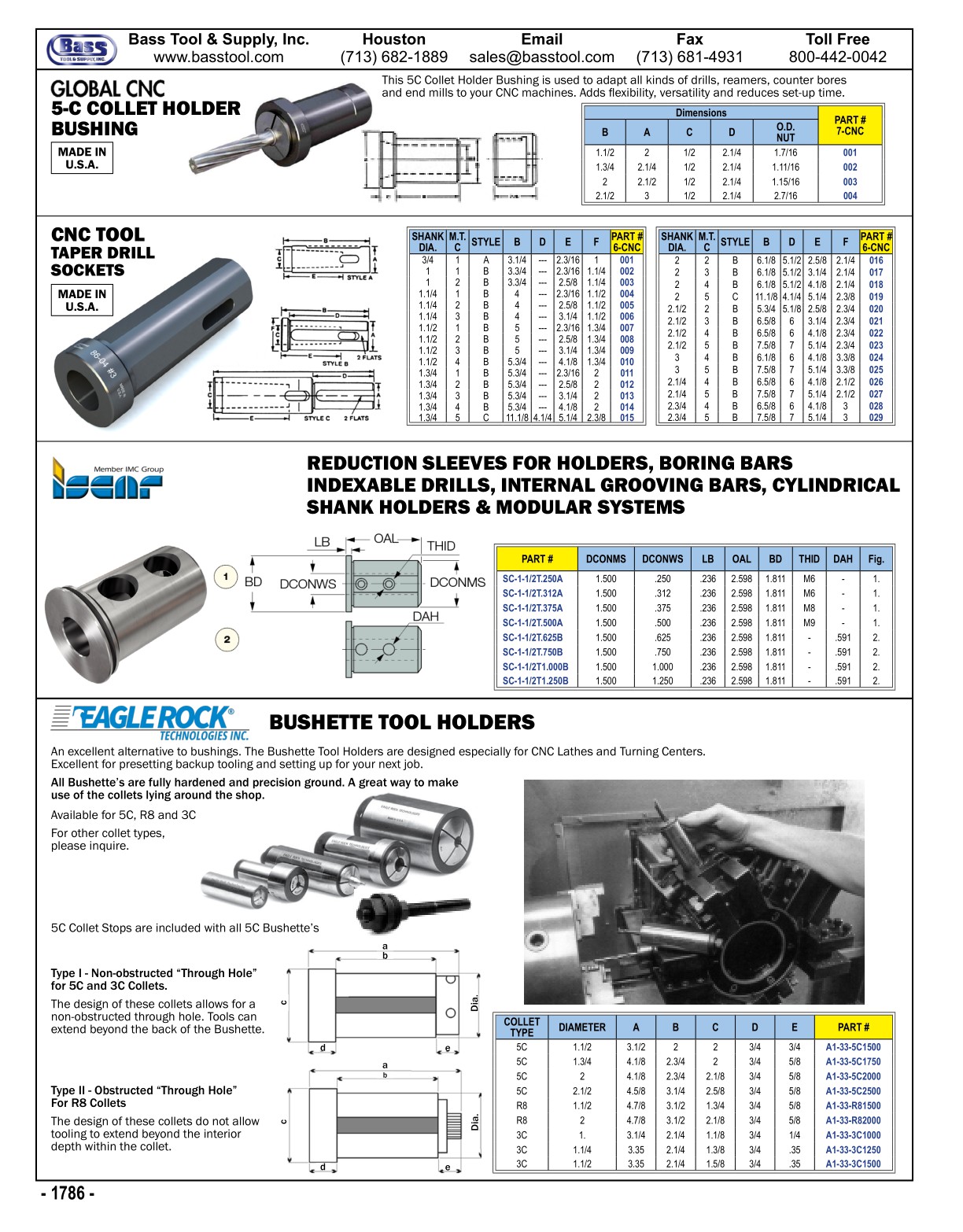 Bass Tool Catalog 2025