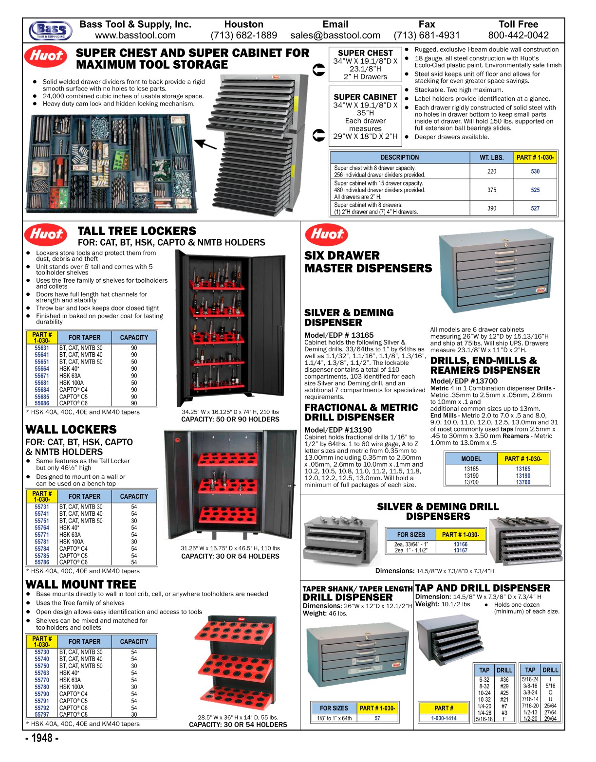 Bass Tool Catalog 2025