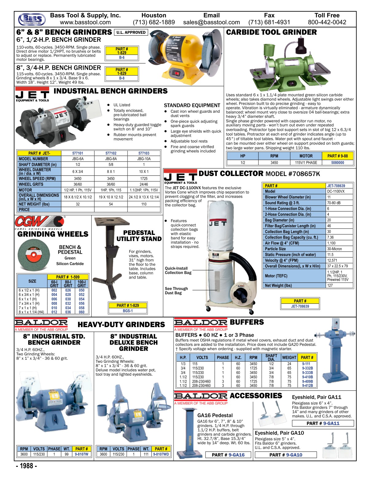 Bass Tool Catalog 2025
