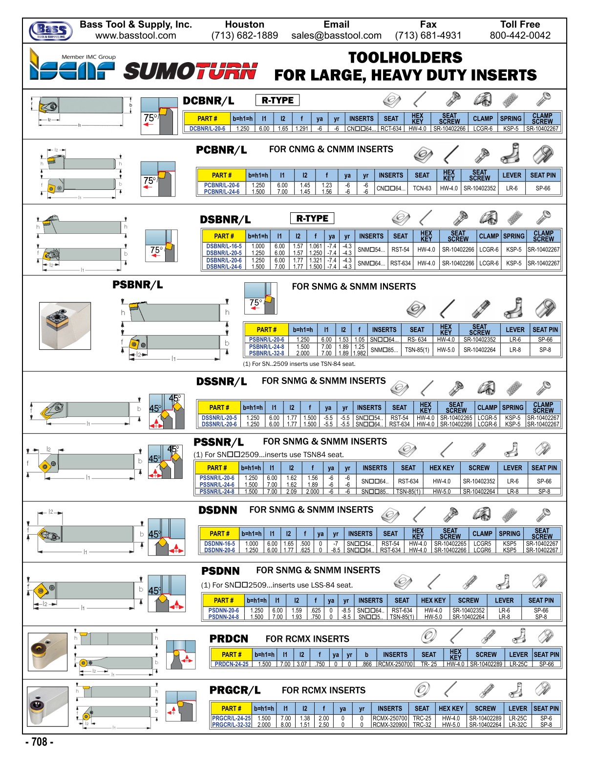 Bass Tool Catalog 2025