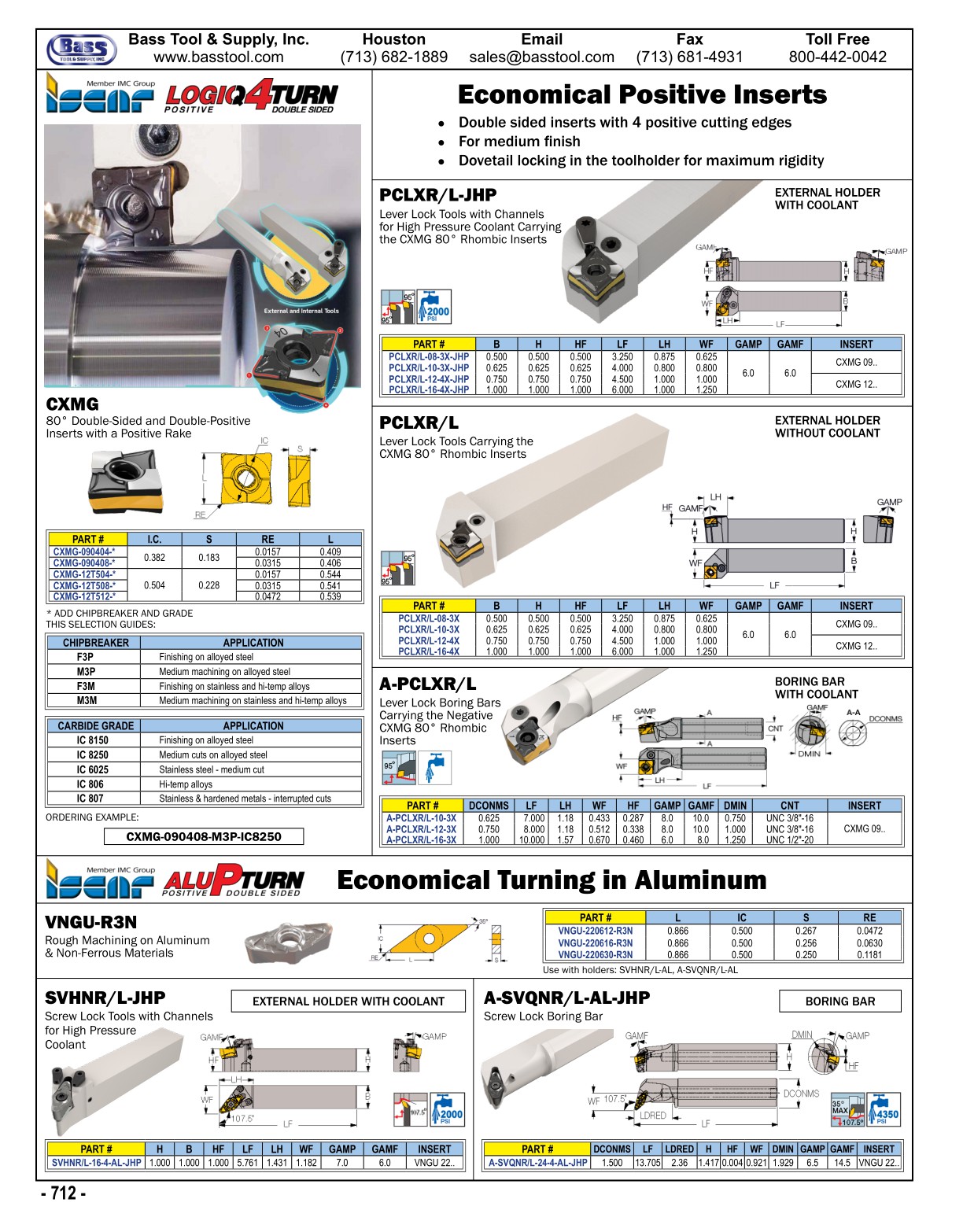 Bass Tool Catalog 2025