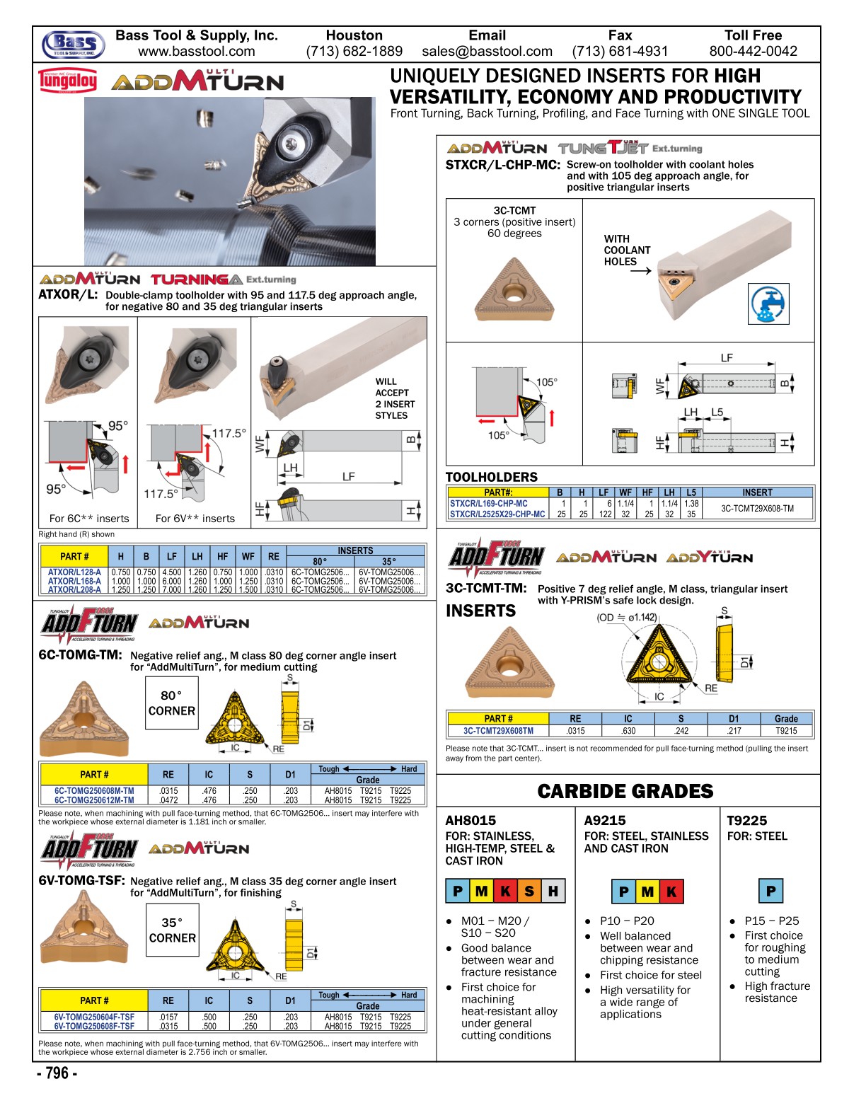 Bass Tool Catalog 2025