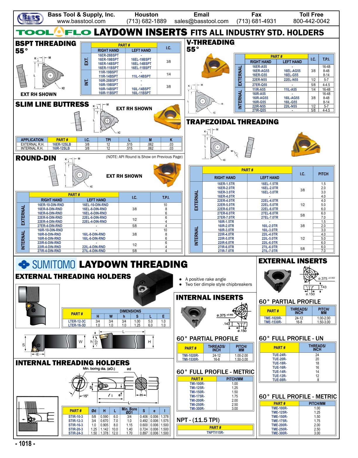 Bass Tool Catalog 2025
