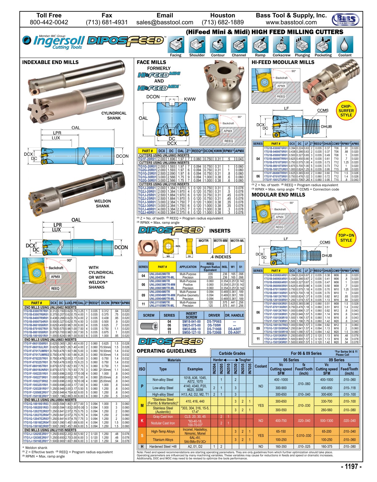 Bass Tool Catalog 2025