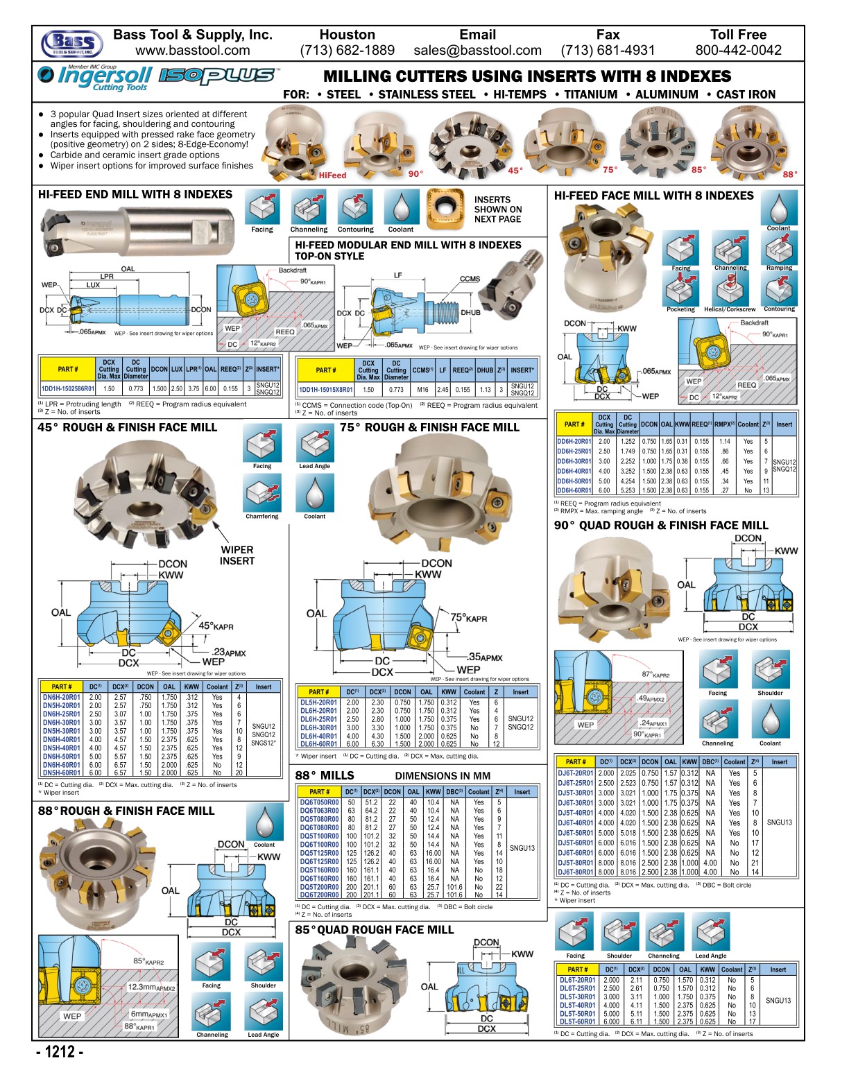 Bass Tool Catalog 2025
