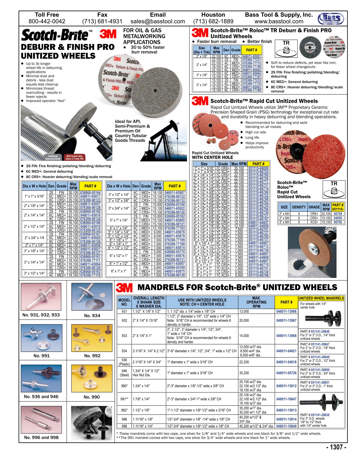 Bass Tool Catalog 2025