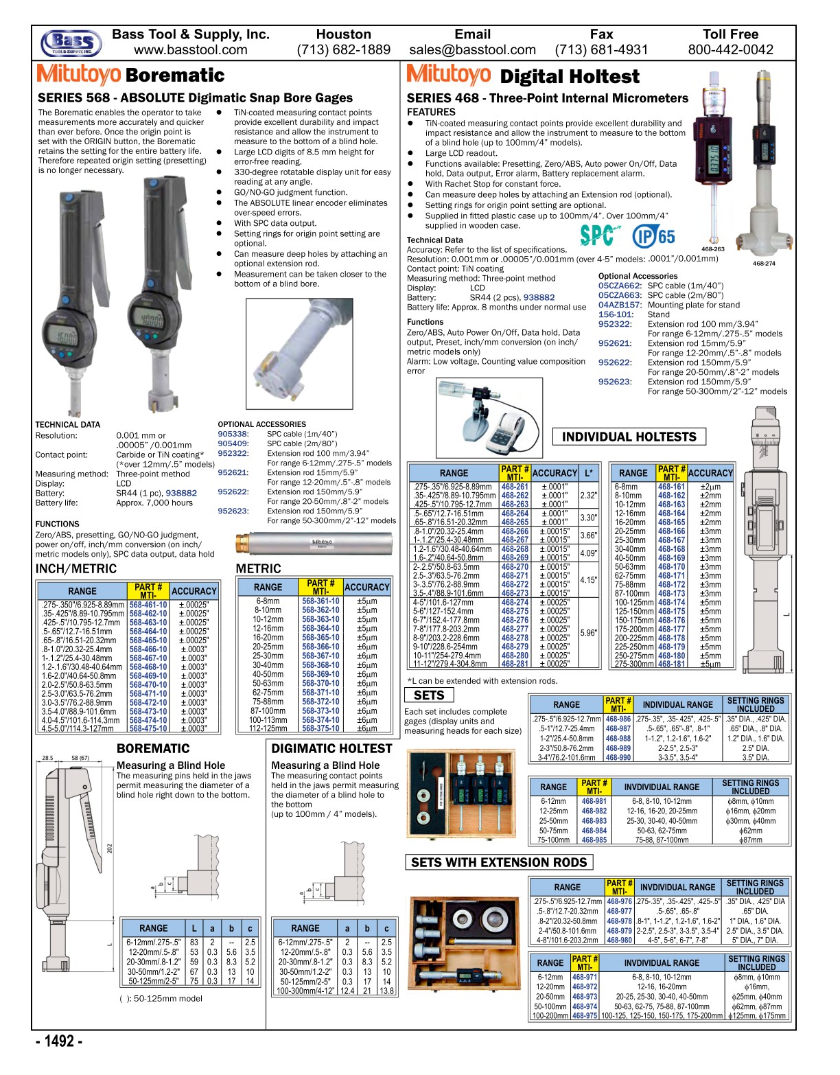 Bass Tool Catalog 2025