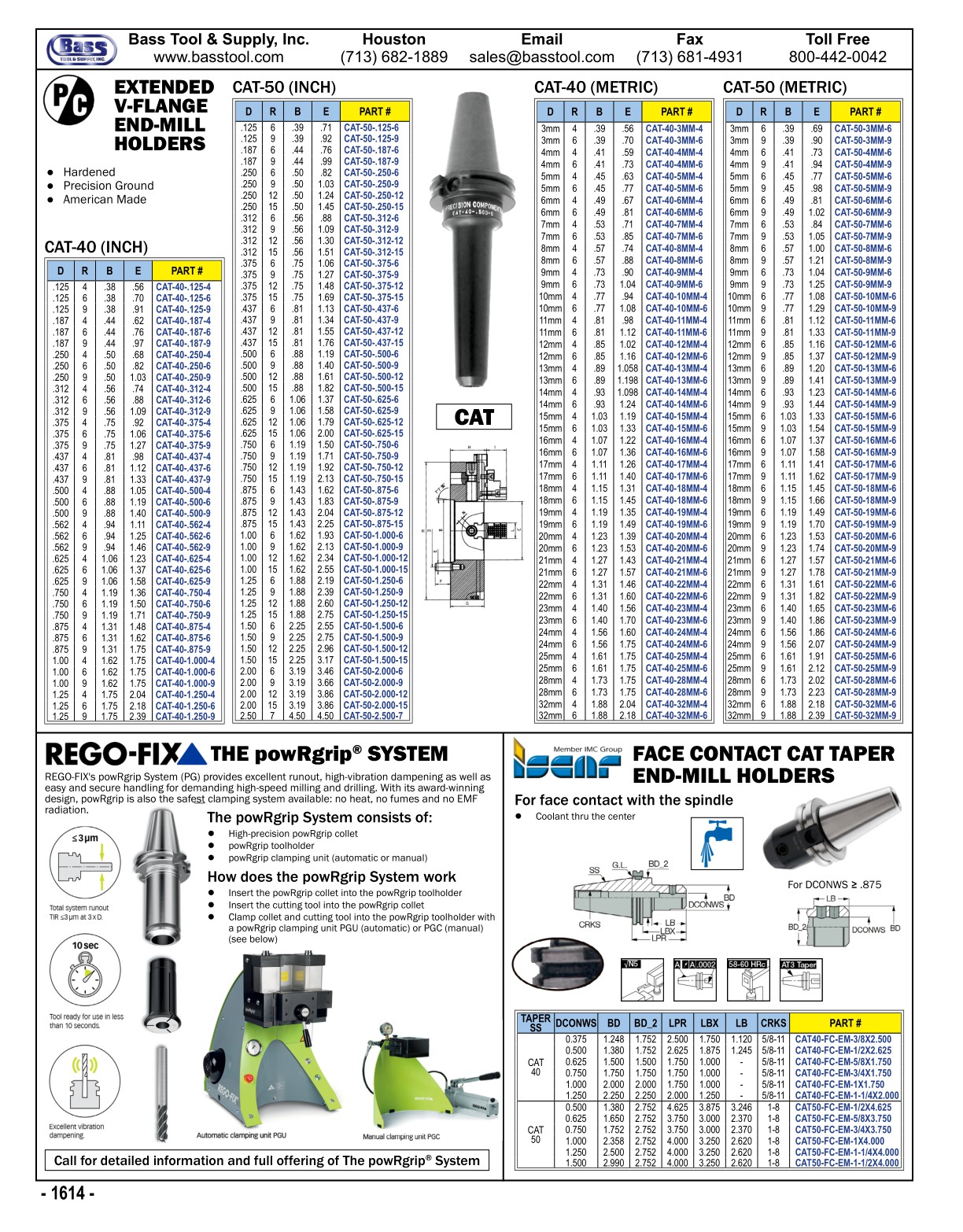 Bass Tool Catalog 2025