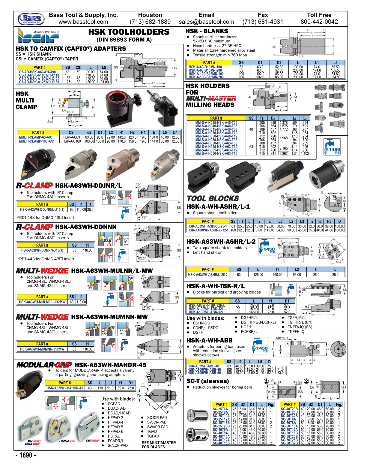 Bass Tool Catalog 2025