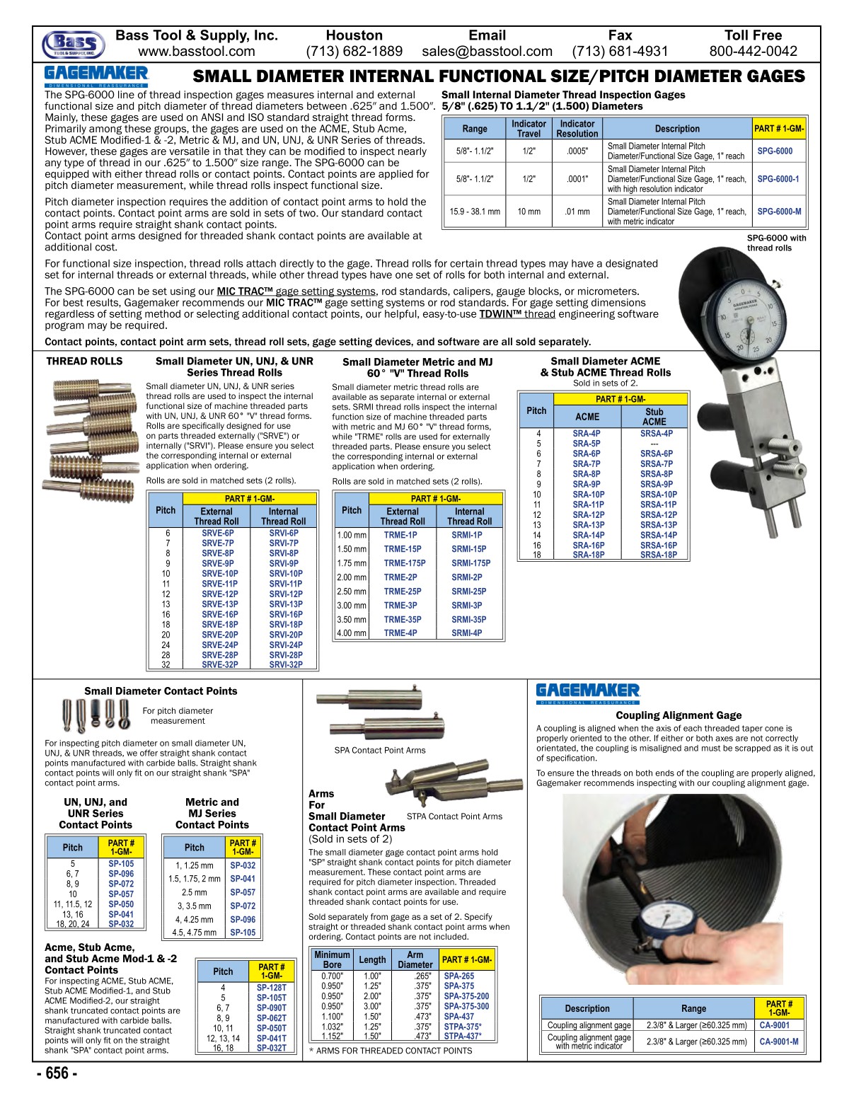 Bass Tool Catalog 2025