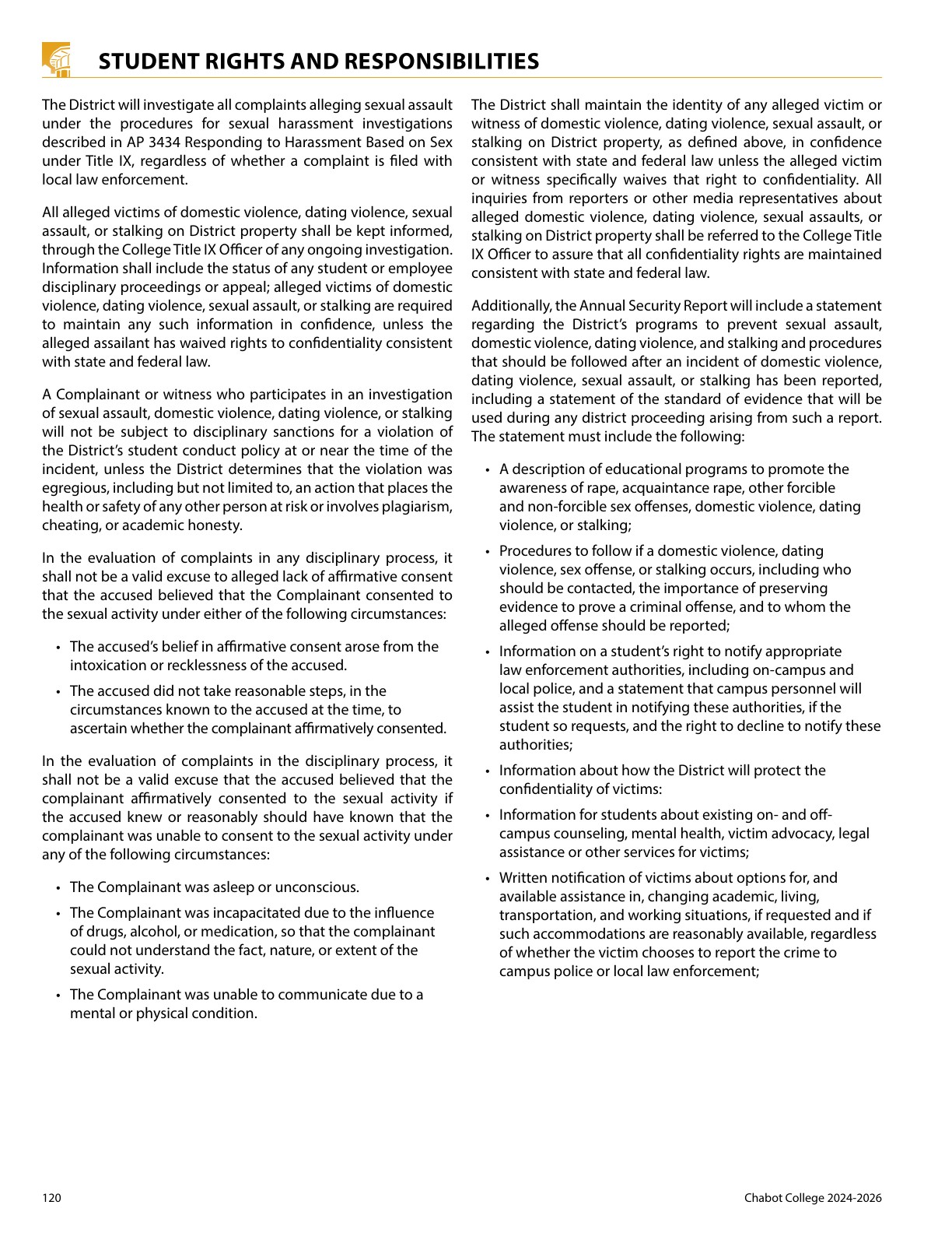 2024-2026 Chabot College Catalog