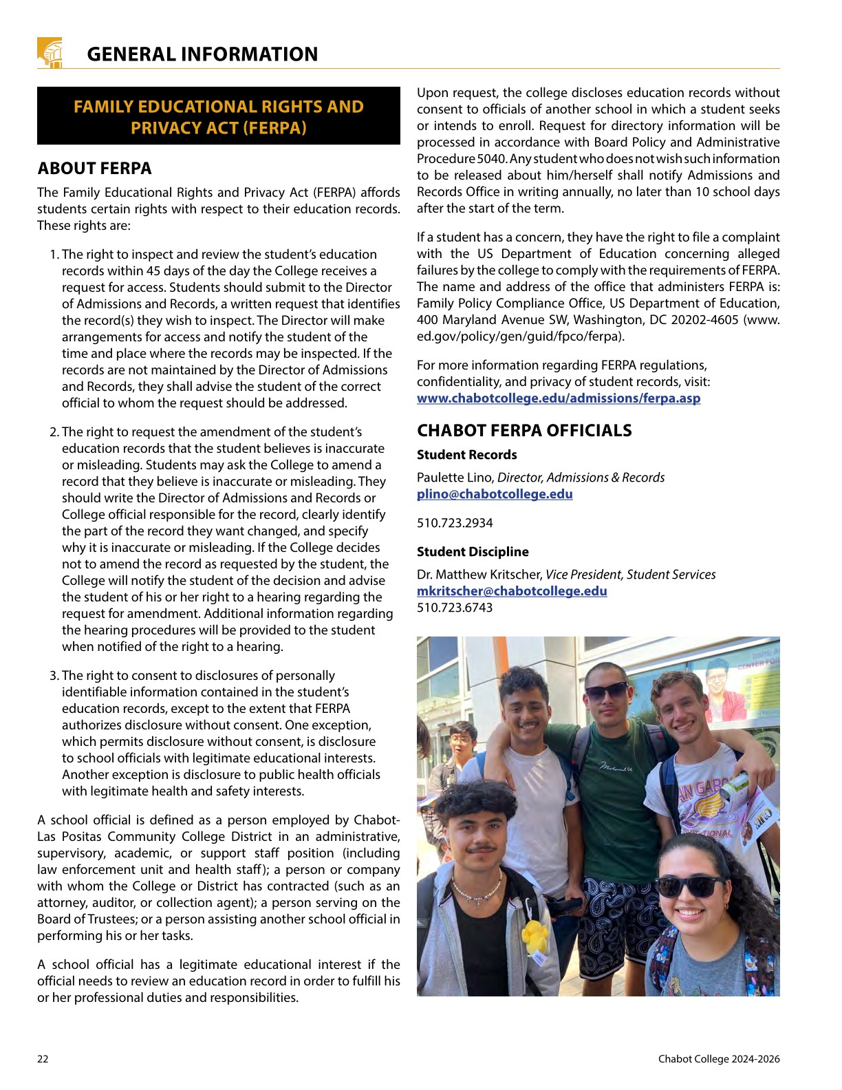 2024-2026 Chabot College Catalog