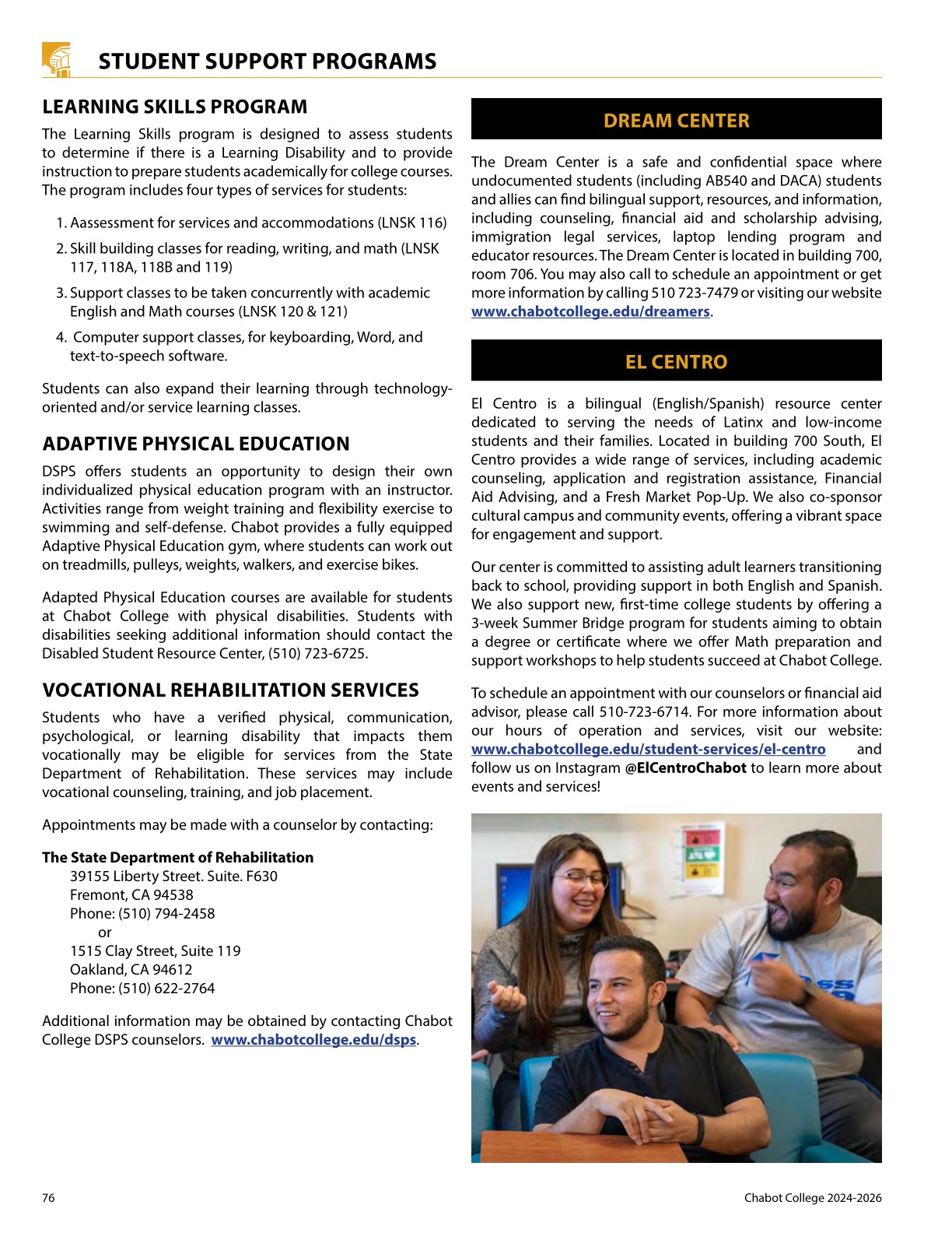 2024-2026 Chabot College Catalog