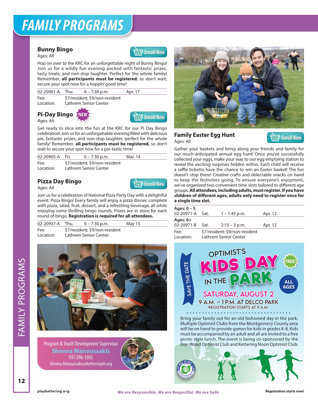 Spring 2025 PlayKettering Guide