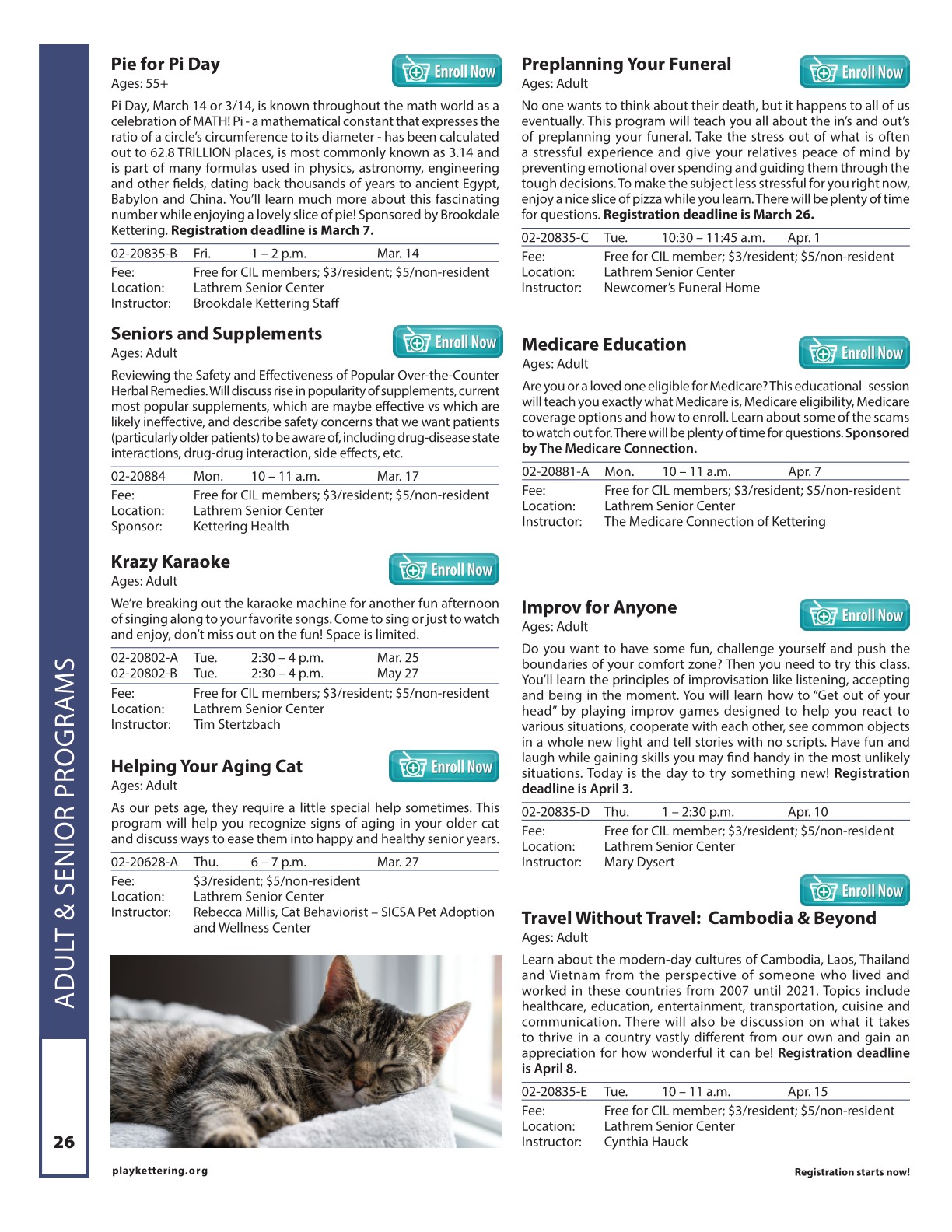 Spring 2025 PlayKettering Guide