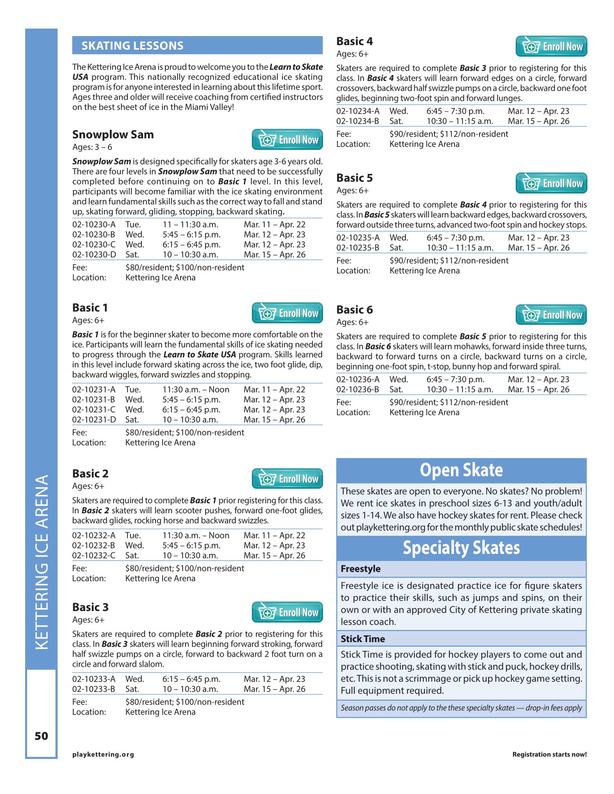 Spring 2025 PlayKettering Guide